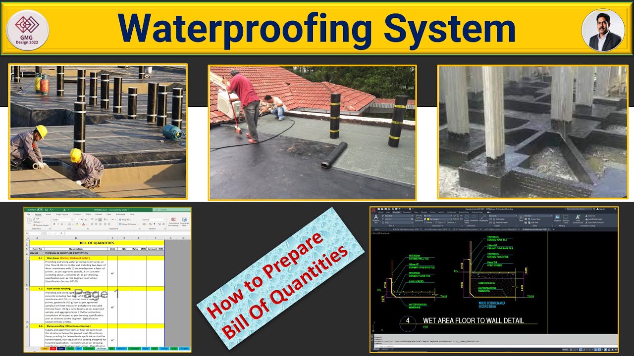 Waterproofing treatment roof | bituminous membrane waterproofing | How ...