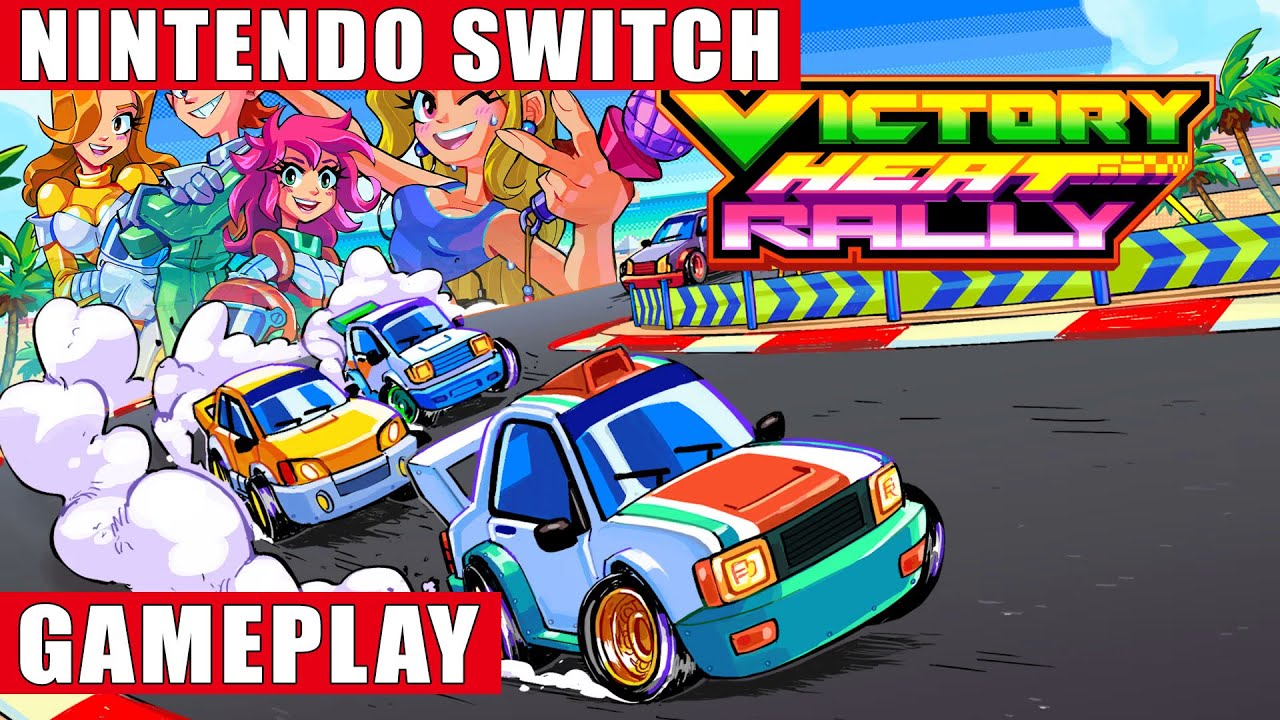 Victory Heat Rally Nintendo Switch Gameplay - YouTube
