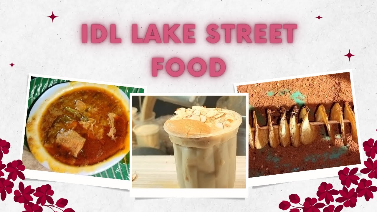 IDL Lake Street food, Hyderabad Street food - YouTube