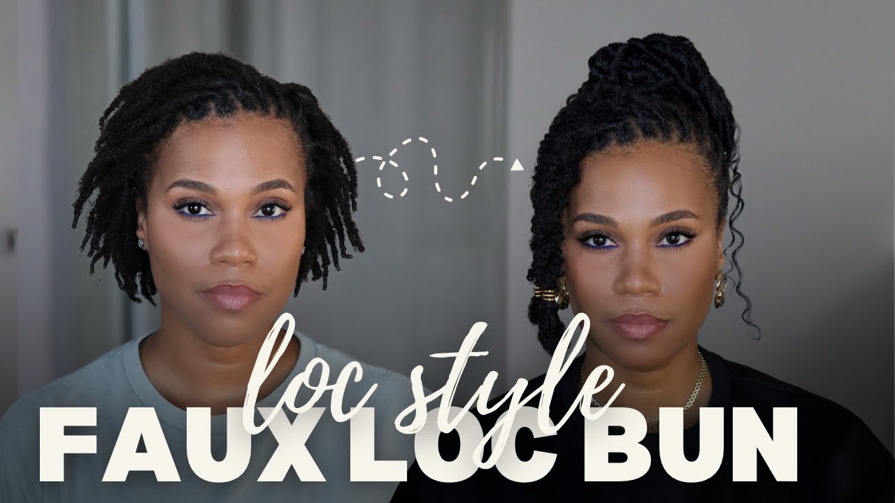 Easy Loc Bun Extension Tutorial for Beginners | Step-by-Step Guide ...