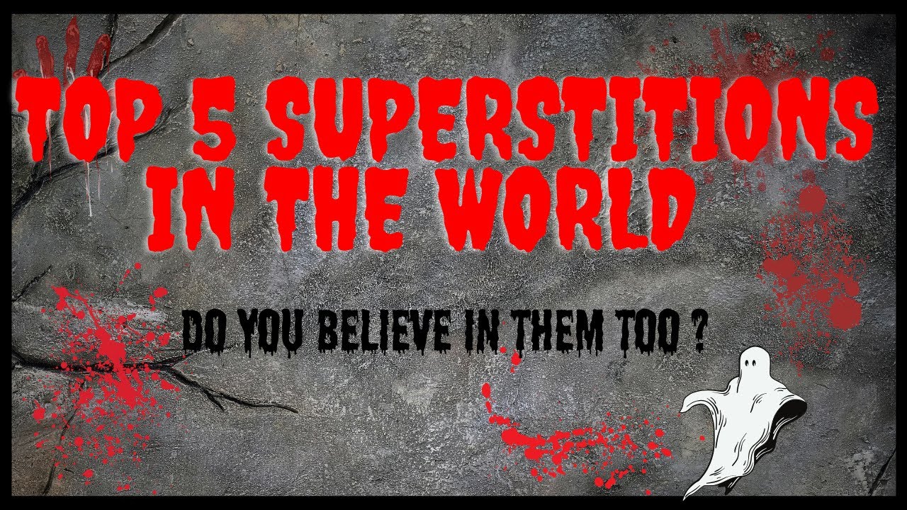 Top 5 Superstitions in the World #superstition - YouTube