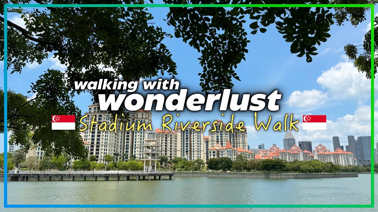 BEAUTIFUL LOOKOUT TOWER AT STADIUM RIVERSIDE WALK // 4K WALKING TOUR ...
