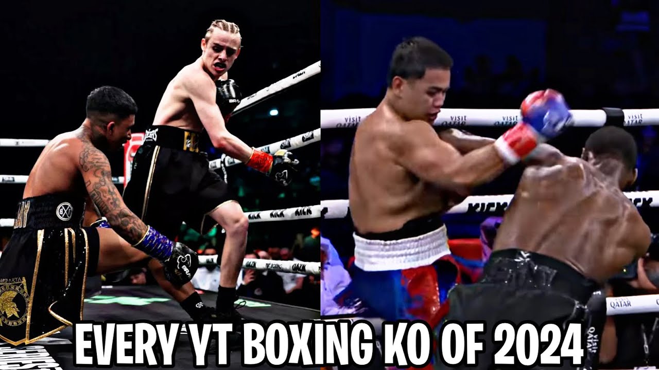 EVERY YOUTUBE BOXING KNOCKOUT OF 2024 *EPIC KO'S* - YouTube
