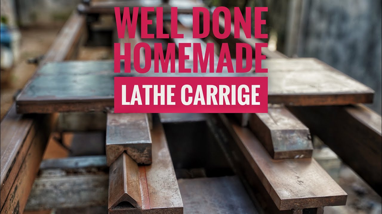 Homemade Lathe / Carriage Have been Finished #6 - YouTube