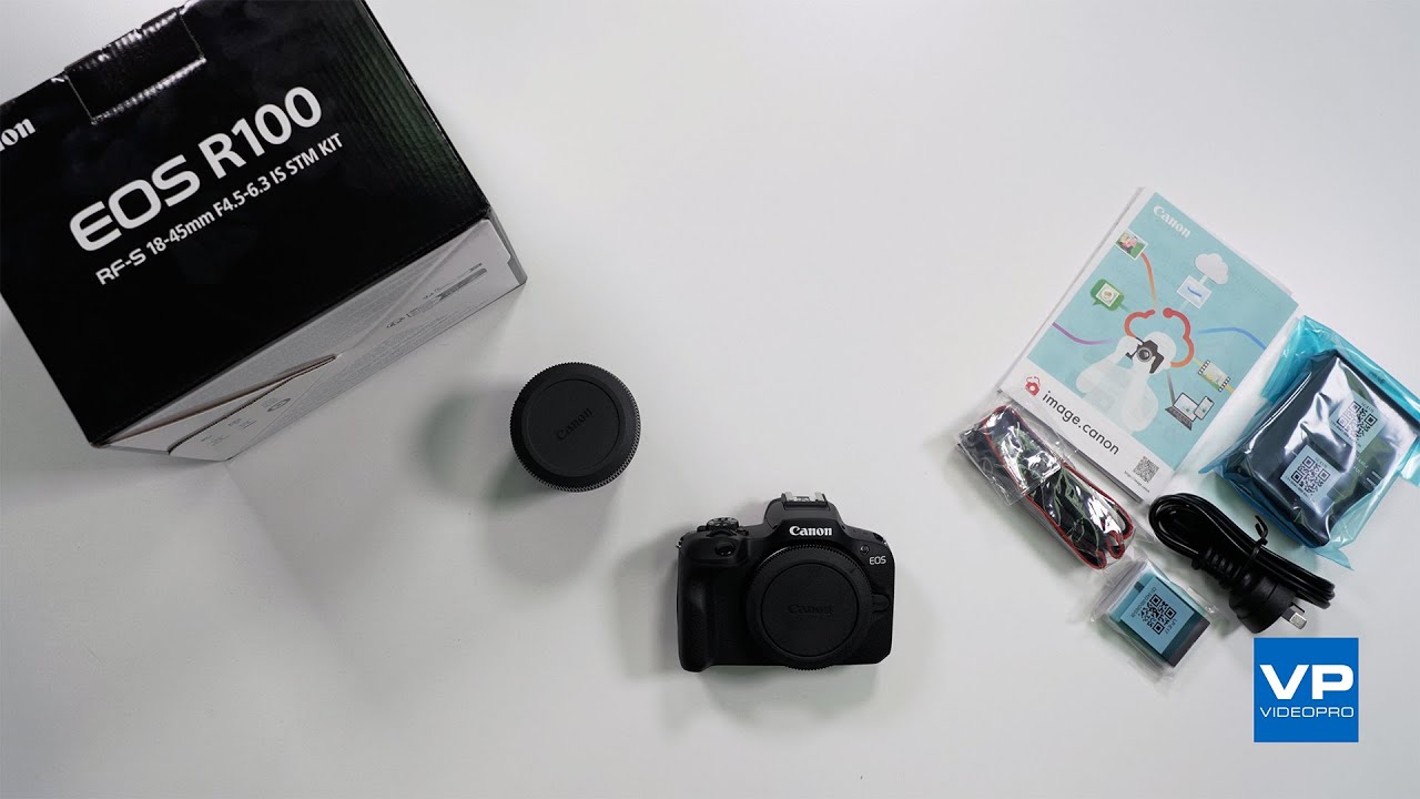 Canon R100 Kit Unboxing - YouTube