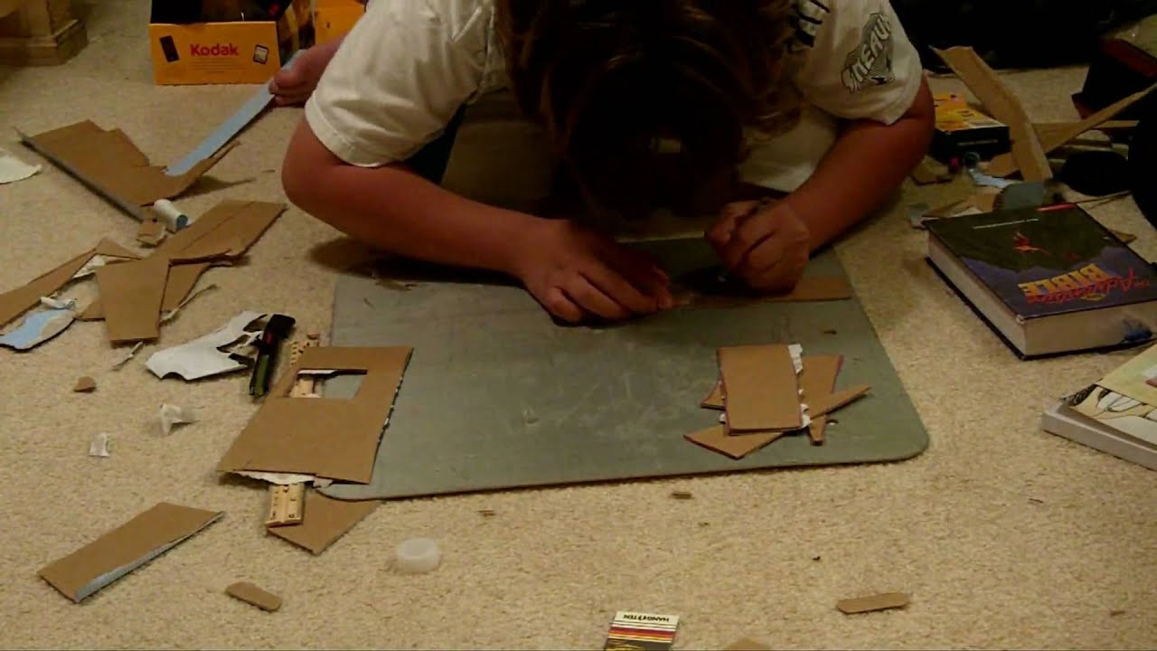 How to make a prop Power Ranger blaster or lazer. - YouTube