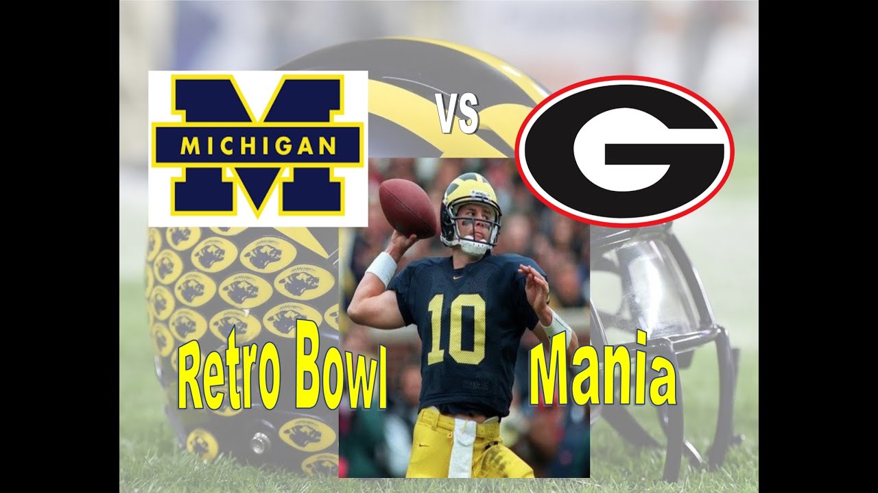 Michigan vs. Georgia (w/special guest commentator) Season 3 Game 12 ...