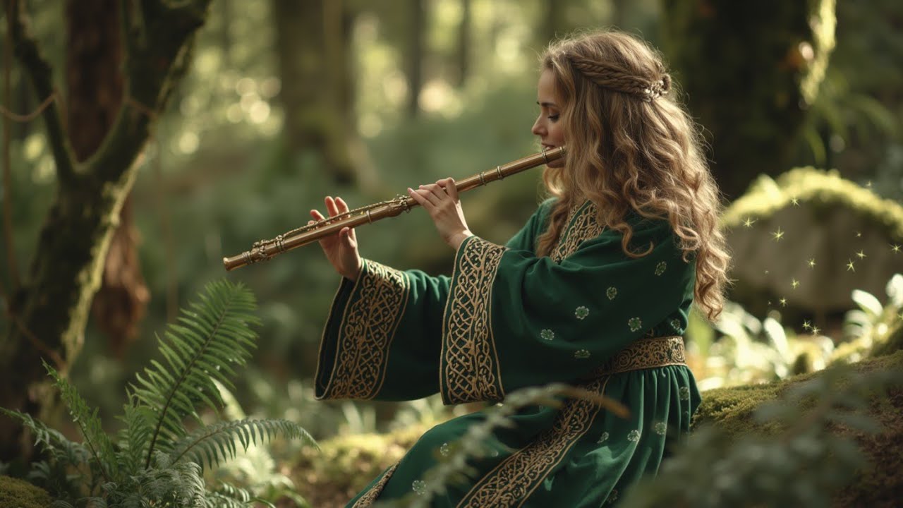 Mystical Celtic Flute Journey - Forest Serenity Awakens | Ancient Music ...