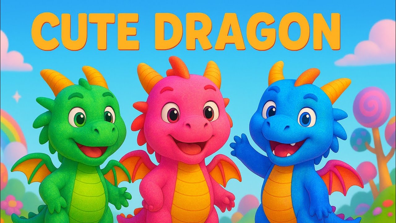 “Flying Cute Dragons – Fun Kids Cartoon” - YouTube