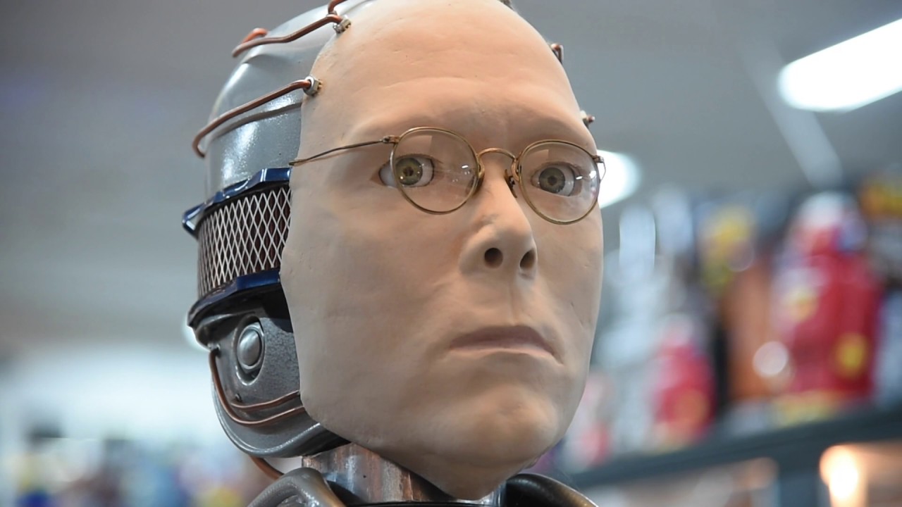 Recreating the age of robots past - John Rigg's Robot Hut Museum - YouTube