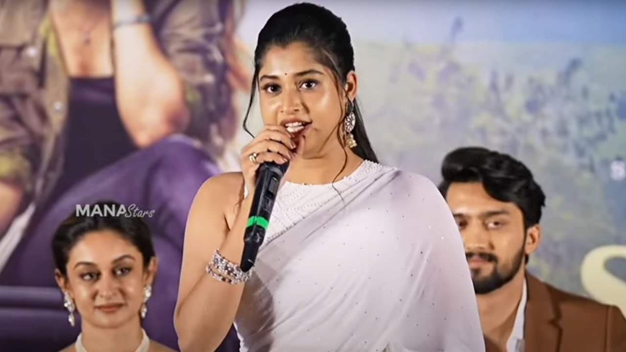 Choreographer Shrasti Verma Speech @ Seetha Payanam Teaser Launch Event ...