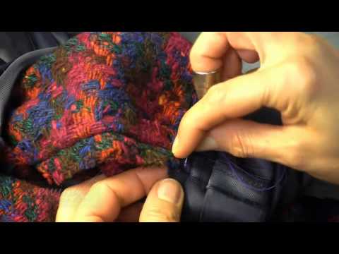 16 of 16 - Jacket Sleeve Shortening - Sewing the Lining to the Shell ...