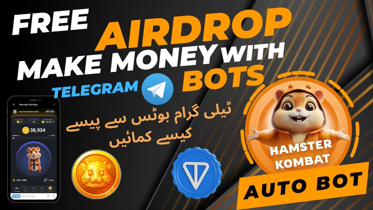 Join Now Free Airdrop Hamster Kombat Bot with Telegram | Make Money with Telegram Auto Bots 2024 ...