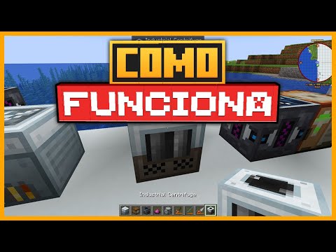 🟨 CÓMO FUNCIONA la INDUSTRIAL CENTRIFUGE en el TECH REBORN MOD en ...