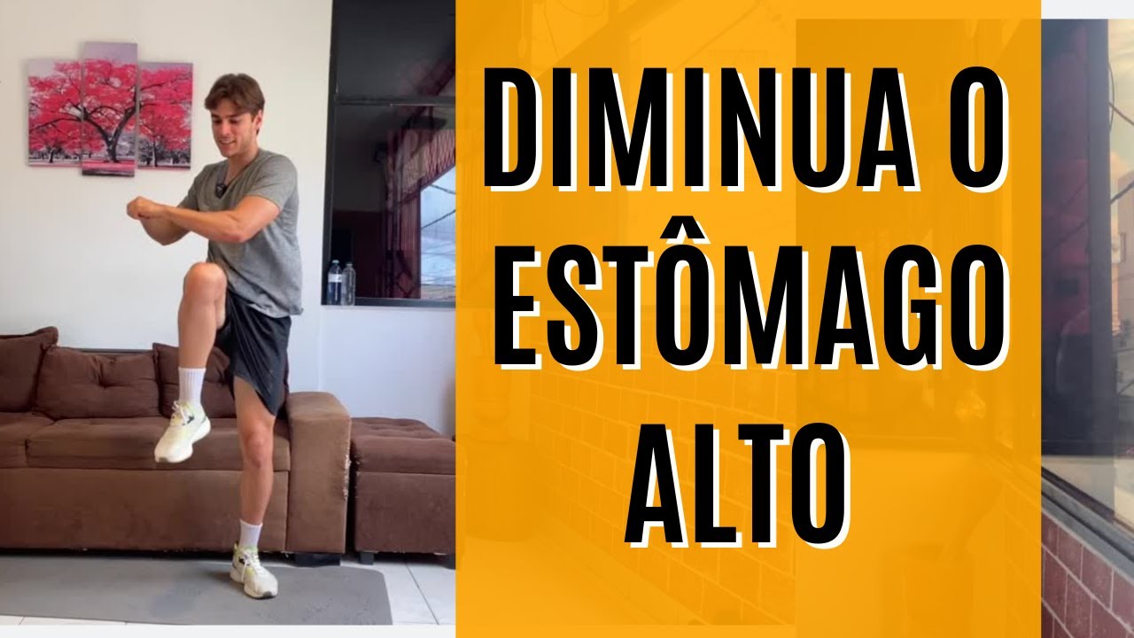 Diminua o estômago alto com estes exercícios para barriga - YouTube