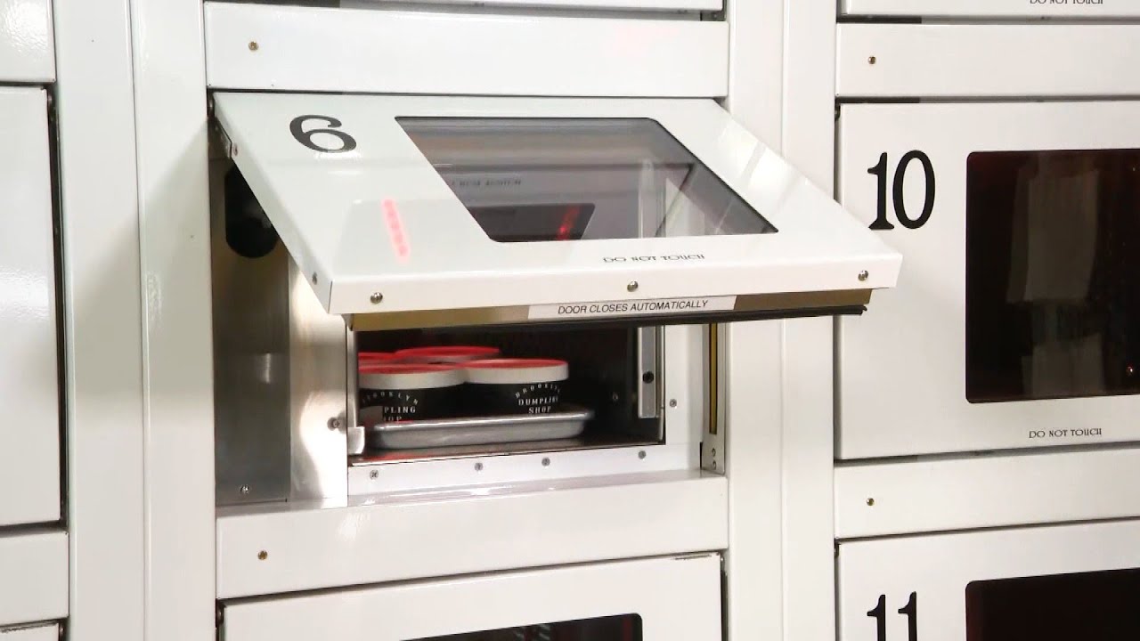 Brooklyn Restaurant Uses Automat For Food Service - YouTube