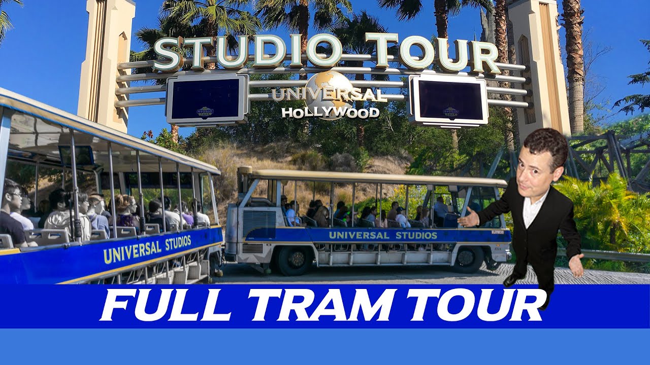 Universal Studios Hollywood Tram Tour - Full Ride POV - YouTube