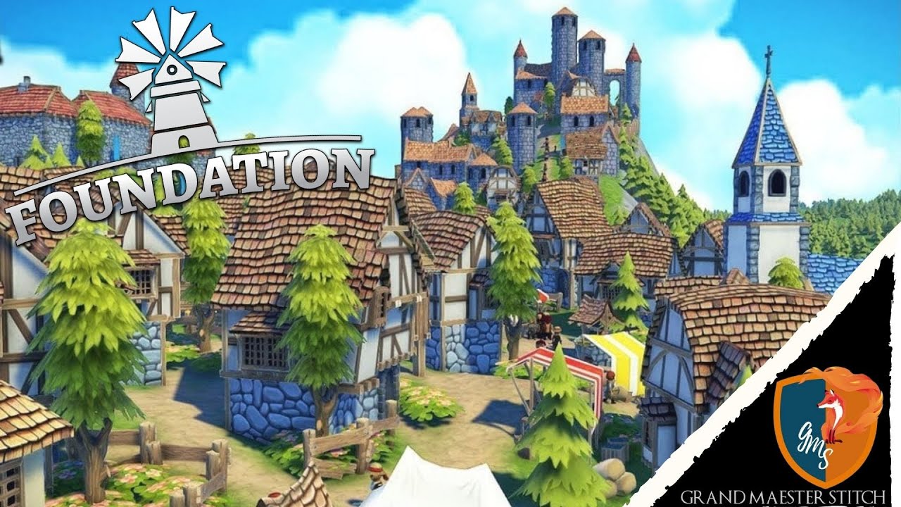 Foundation | The Grandest of Medieval Cities #1 | Getting Started - YouTube
