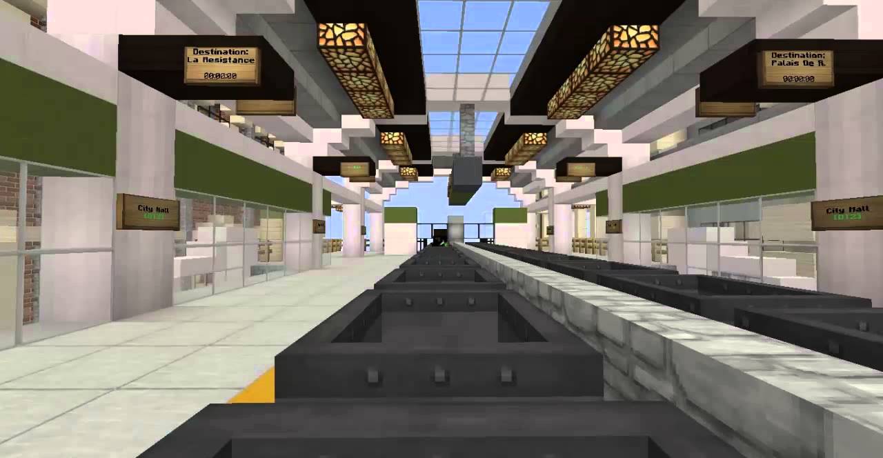 BERT: District Line (DTL) Timelapse — WolvHaven [Minecraft Metro/Subway ...