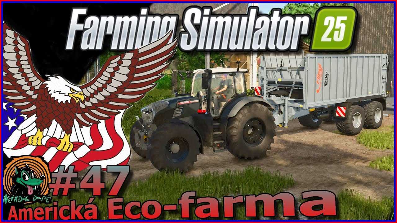 Americká Eco-Farma |🏭 Inventura farmy, doplnění pily a továren! 🌳 ...