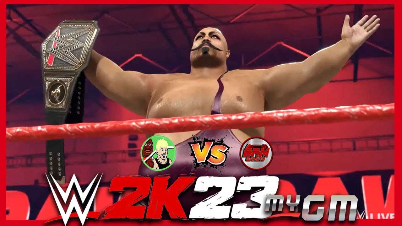 YOU CAME TO WATCH RED MONSOON! | WWE 2K23 MYGM | EP. 5 - YouTube