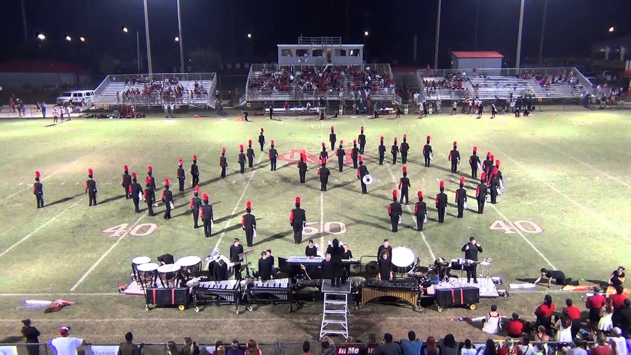 Madison County High School Red Raider Band 2013 Competition Show ...