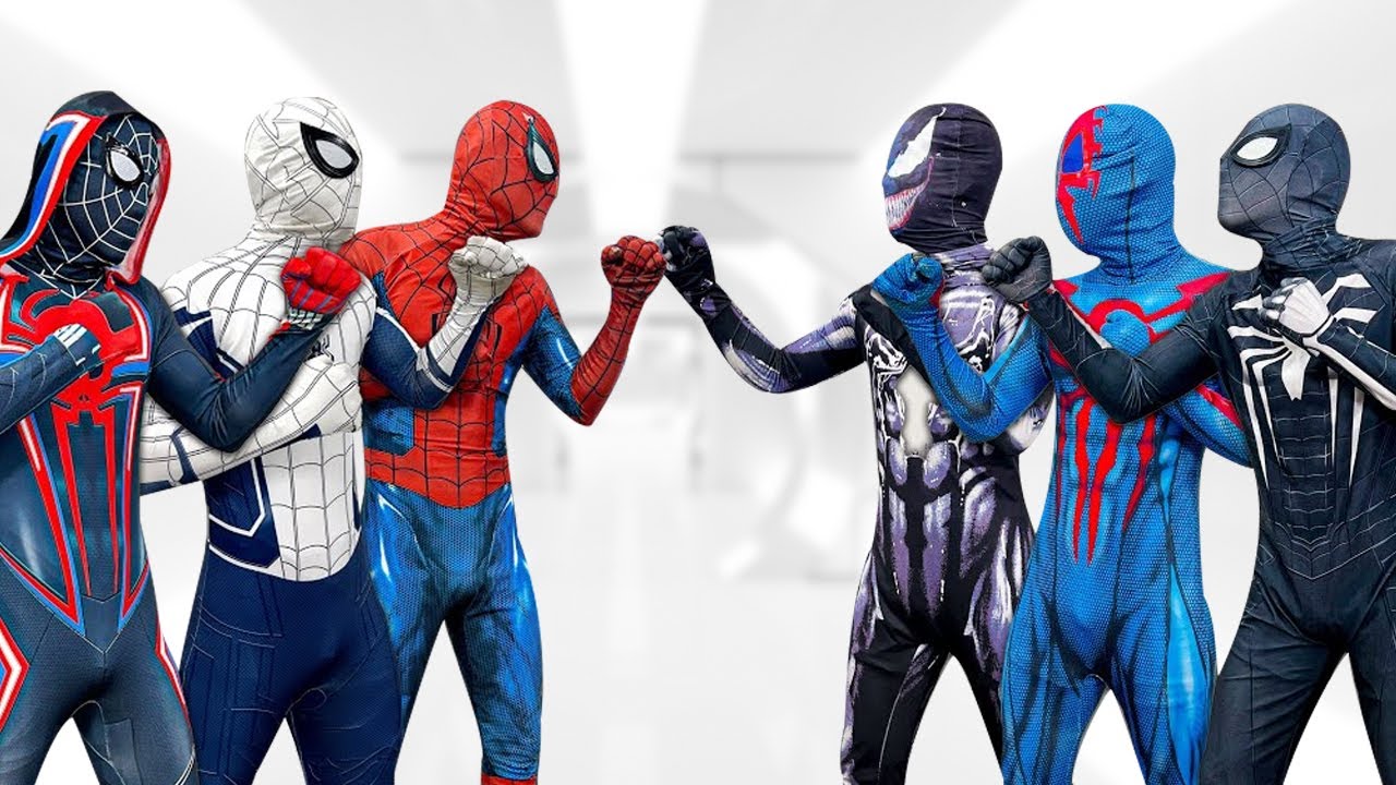 TEAM SPIDER MAN in REAL LIFE #314 | Marvel's Spider-Man 2 - NAPOLEON ...