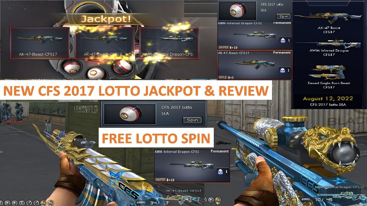 NEW CFS 2017 LOTTO JACKPOT & REVIEW CROSSFIRE PH - YouTube