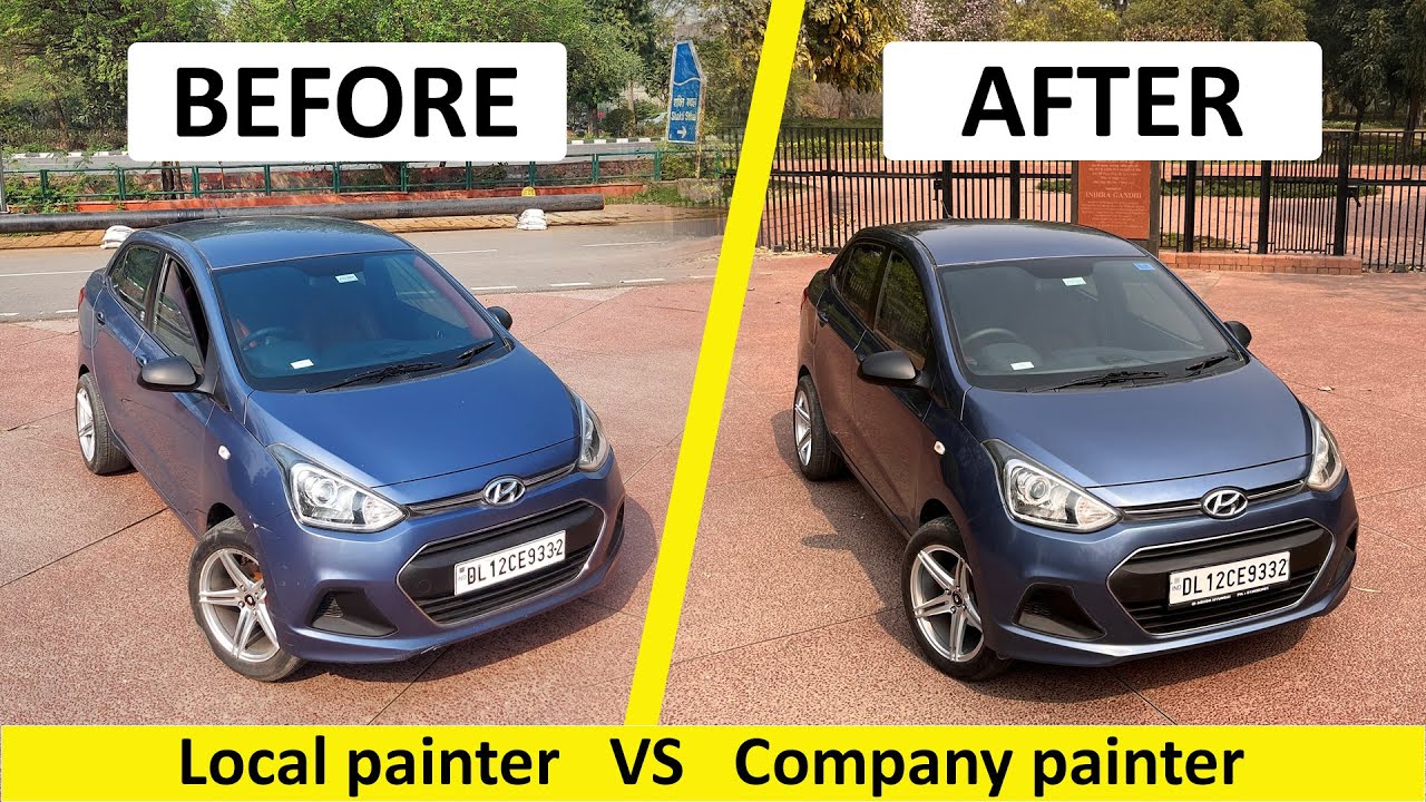Repaint old hyundai xcent like new modification - King Indian - King ...