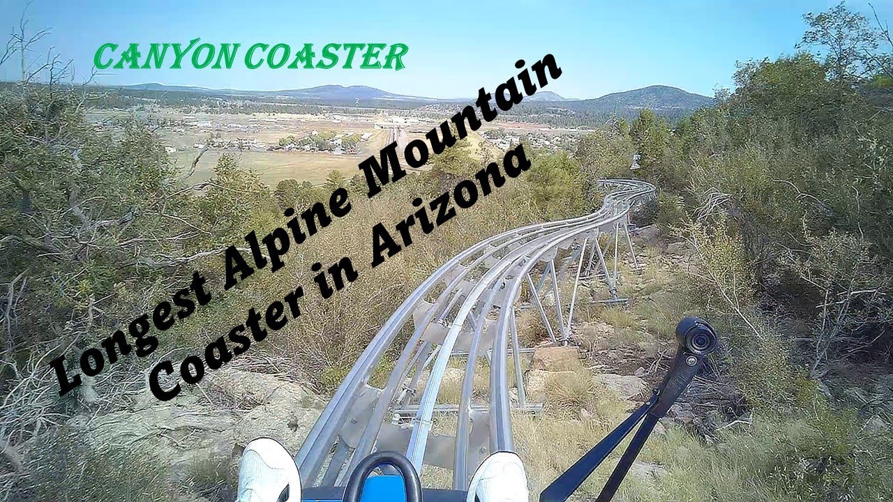 Canyon Coaster Adventure Park. Williams, Arizona - YouTube