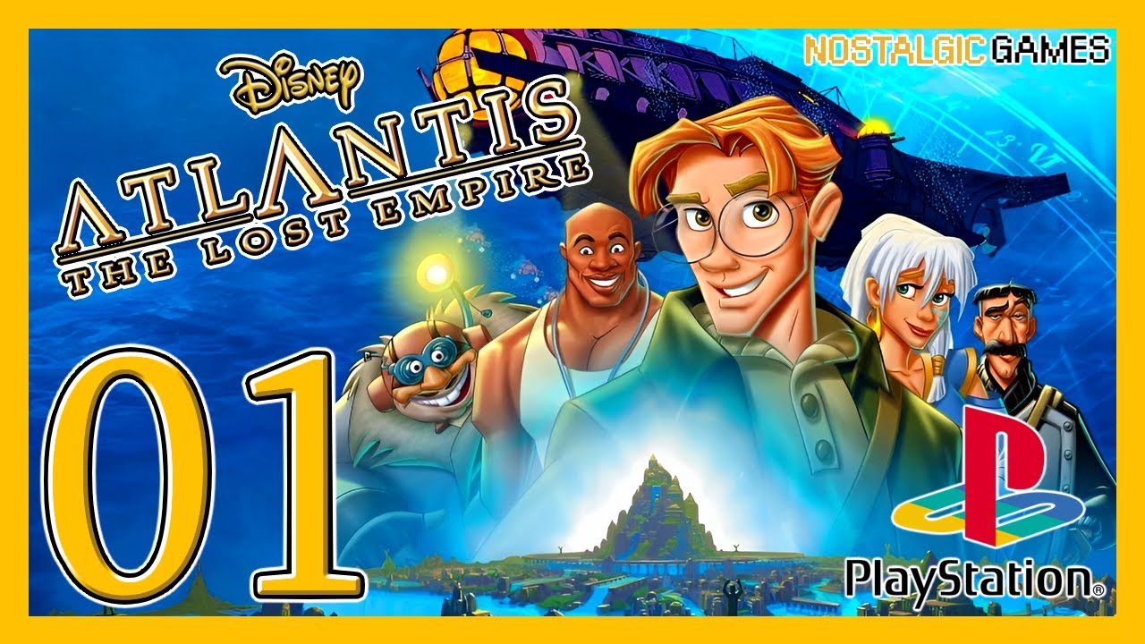 Disney's Atlantis: The Lost Empire Part 01 (PSX - No Commentary) - YouTube