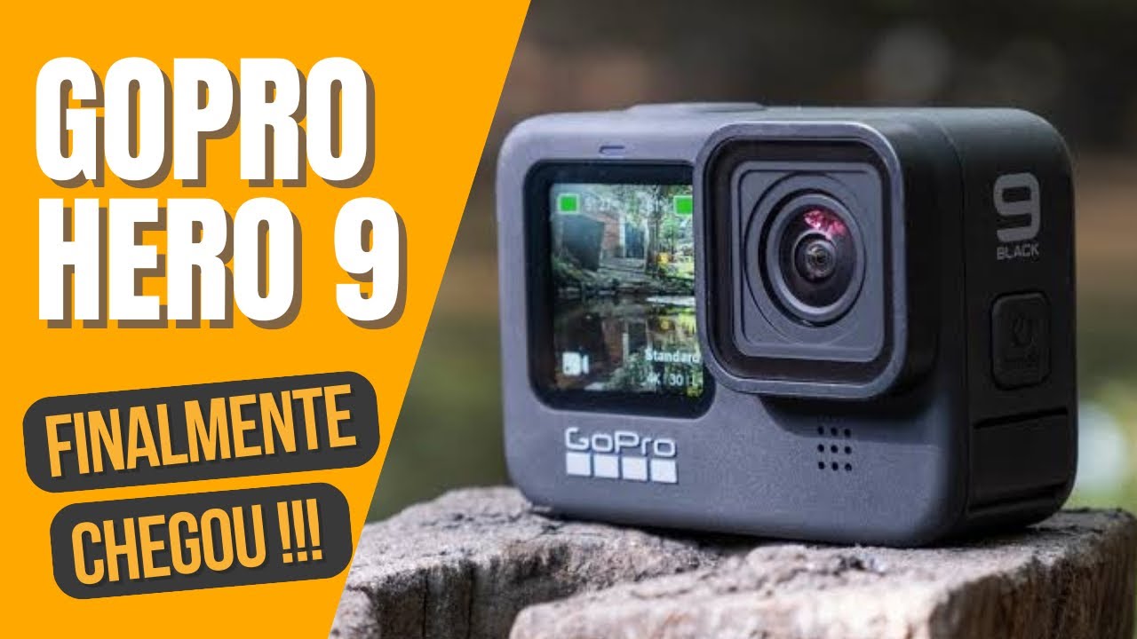 FINALMENTE CHEGOU!!!! Minha nova aquisição Câmera GOPRO HERO 9 - YouTube
