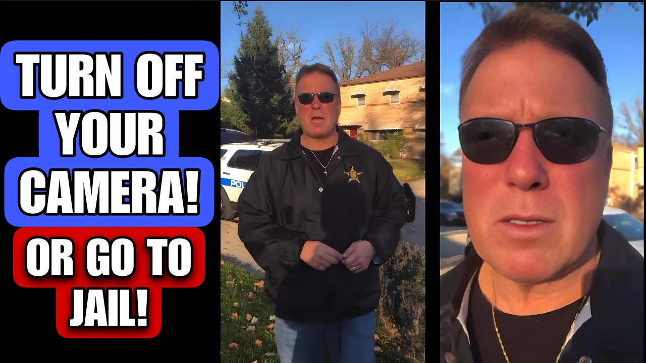 Chief of Police Arrests Man For Filming (Wow) - YouTube