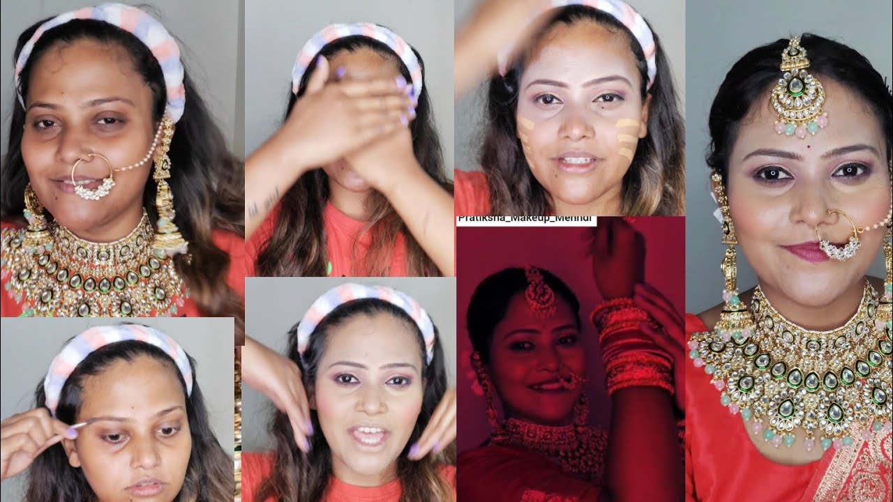 BTS Of Filming the Ashoka Trand || Full Makeup Video Tutorial || Bridal ...