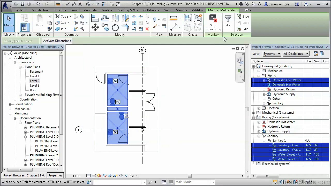 1203 Learning Revit MEP 2014 - YouTube