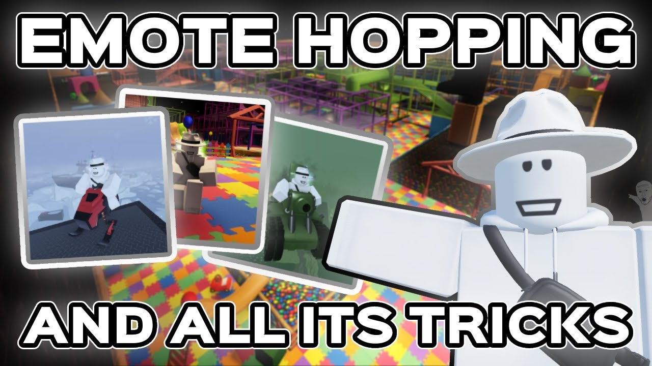 Emote Hopping and All its tricks (Roblox Evade) - YouTube