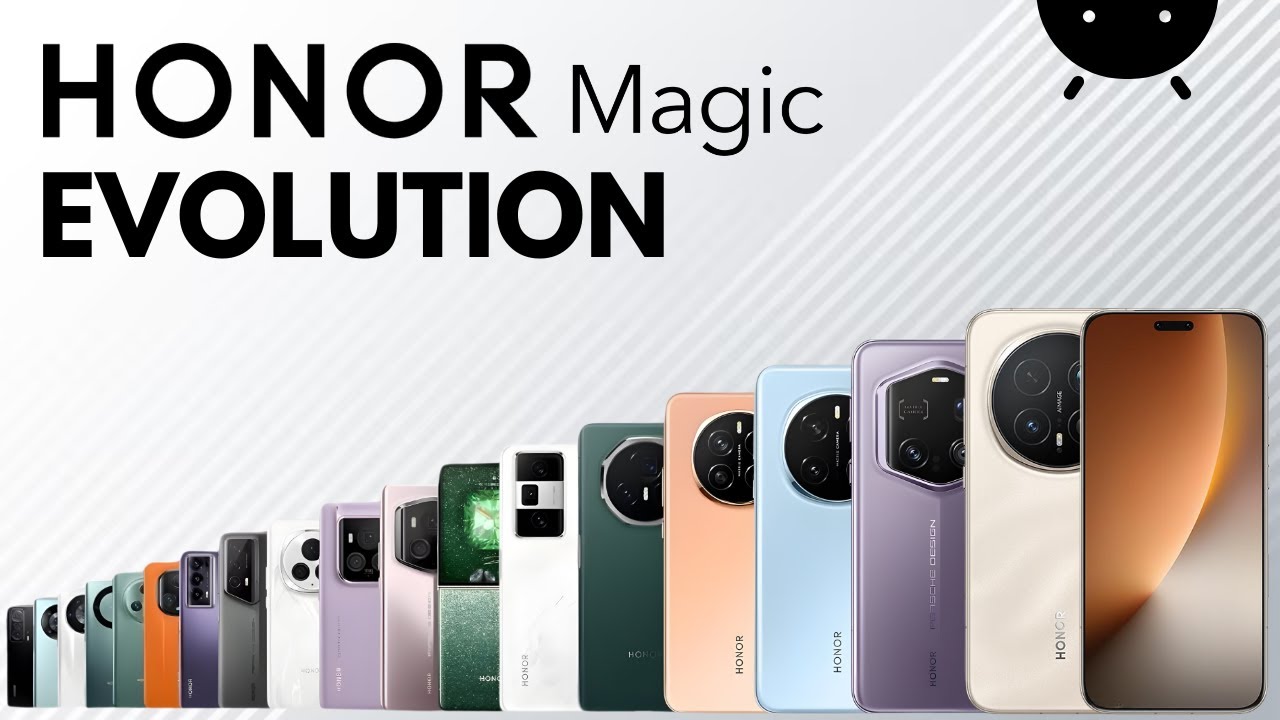 Evolution Of HONOR Magic Series 2016-2025 | History Of HONOR - YouTube