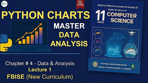 FBISE Class 11 Computer Science | Chapter 4 Data & Analysis (NBF New ...