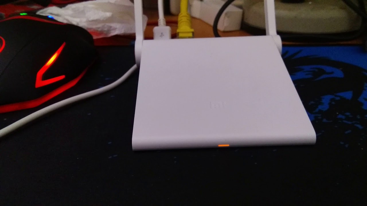 Xiaomi mi router mini red blinking led - YouTube