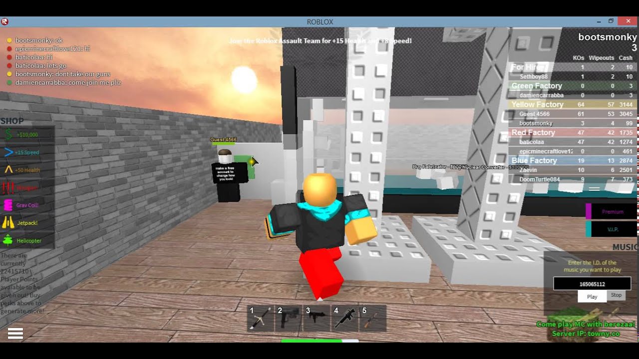 Roblox 2 player gun factory tycoon ep 1 - YouTube