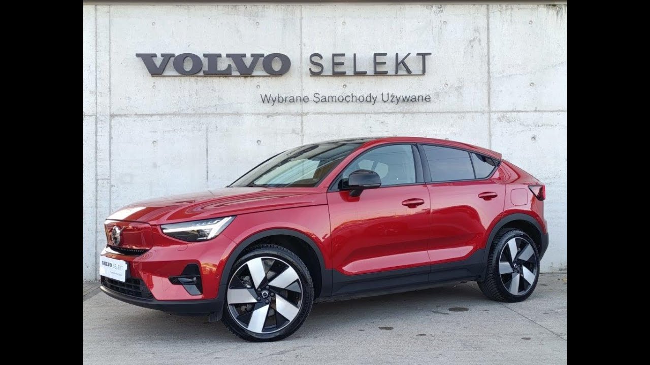 VOLVO SELEKT C40 RECHARGE TWIN AWD ULTIMATE FUSION RED I NOBILE CARS ...