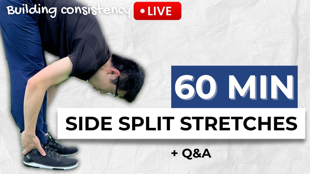 Training for the Side Splits - Follow Along Workout (Beginner Friendly ...