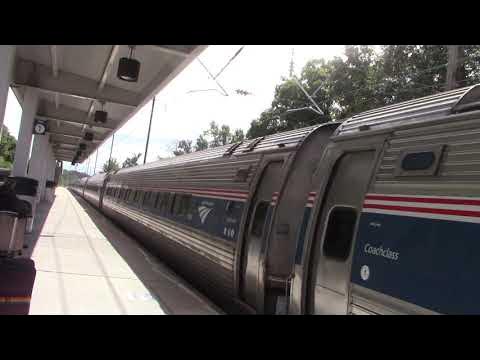 #737 Amtrak P194 at BWI Maryland (BWI Maryland Railfanning Part 2) - YouTube