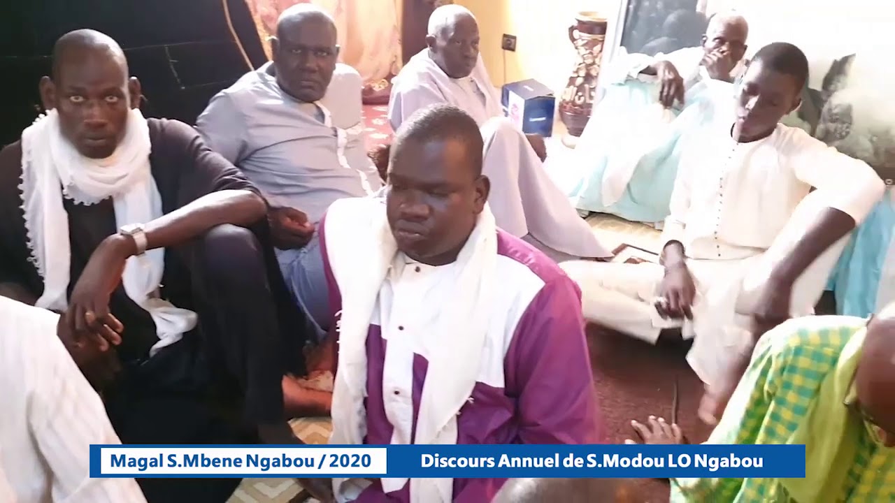 DISCOURS SERIGNE MODOU LO NGABOU MAGAL NGABOU 2020 - YouTube