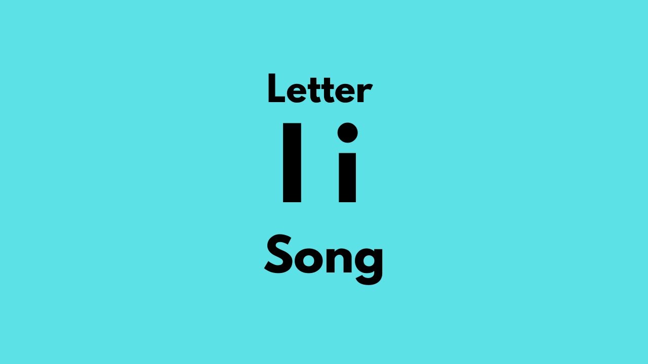 Letter I Song Remake - YouTube