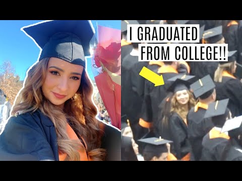 MY COLLEGE GRADUATION VLOG!!! - YouTube