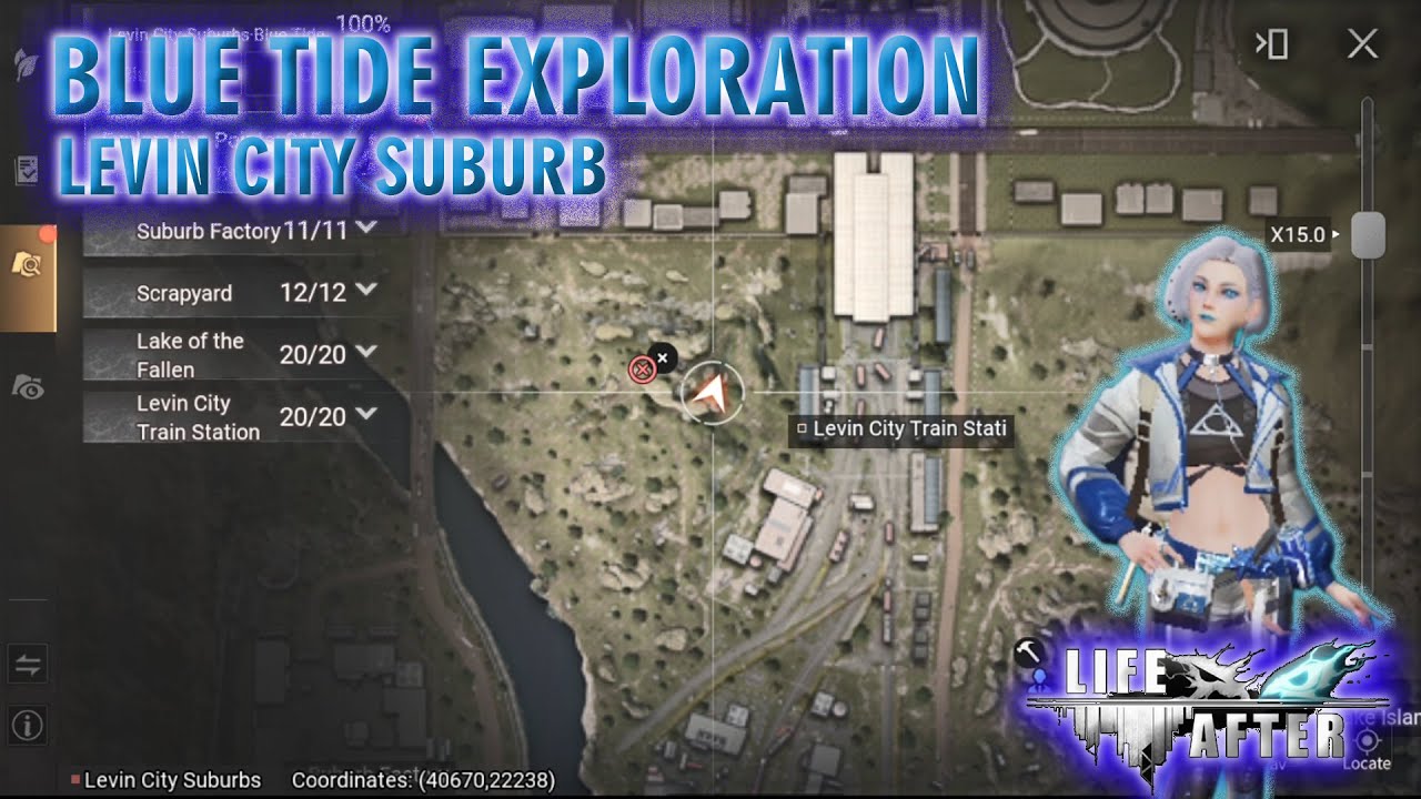 LEVIN CITY SUBURB EXPLORATION || THE BLUE TIDE || LIFEAFTER - YouTube