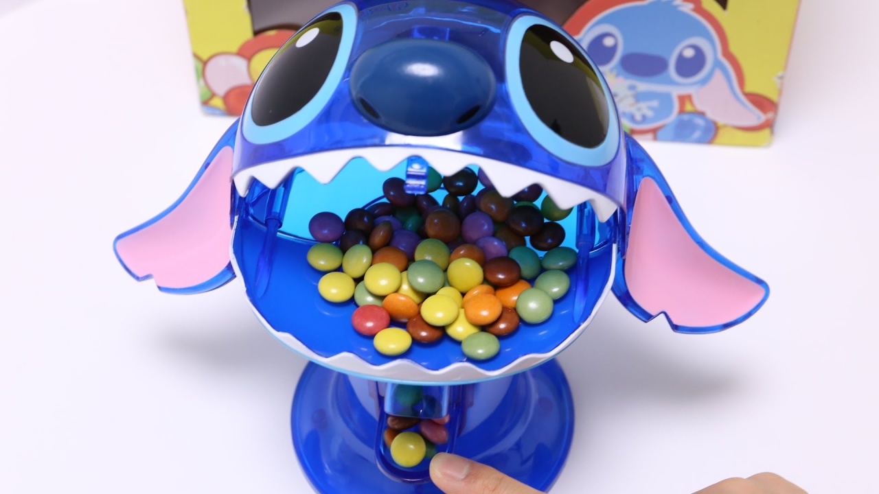 Stitch Chocolate Machine Disney - YouTube