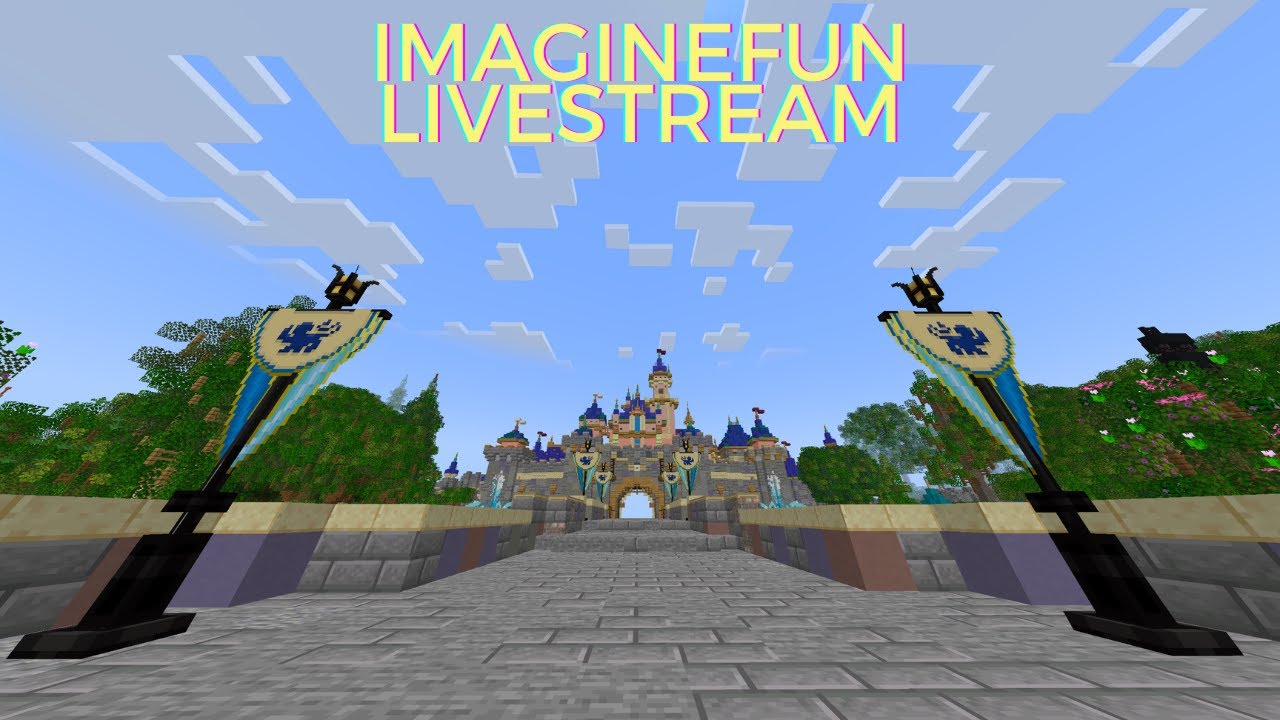 Livestream on ImagineFun Minecraft (Rides, Shows, Food, and more ...