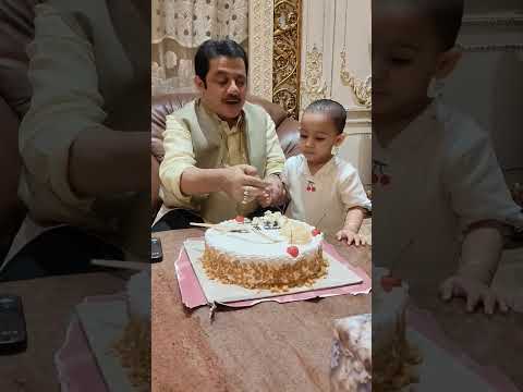 #bzzameerahmedkhan birthday with grand daughter